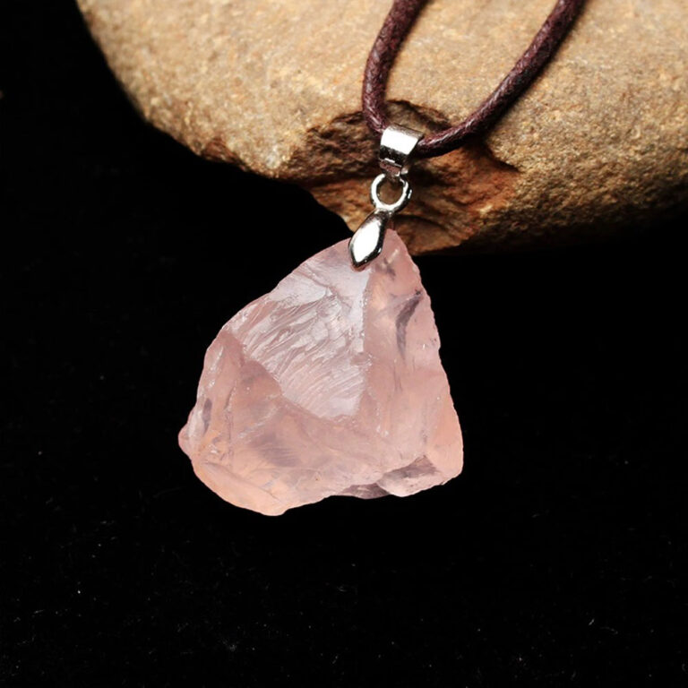 Rose Quartz Necklaces - Rose Quartz Store