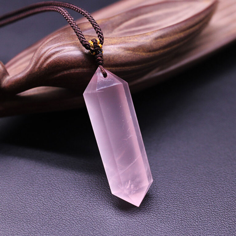 Rose Quartz Necklaces - Rose Quartz Store